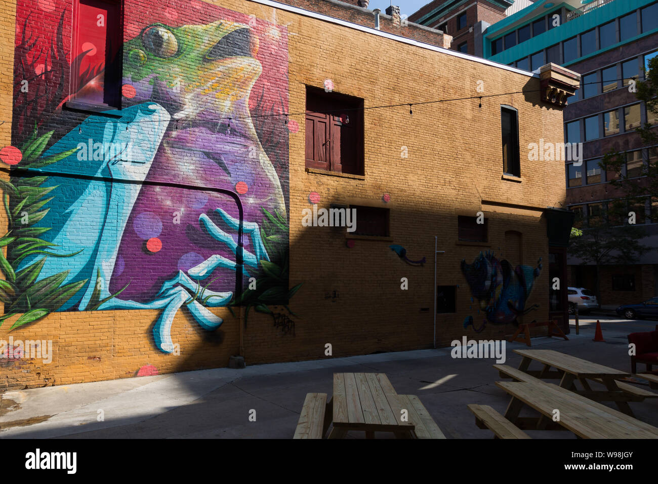 Fort wayne mural hi-res stock photography and images - Alamy