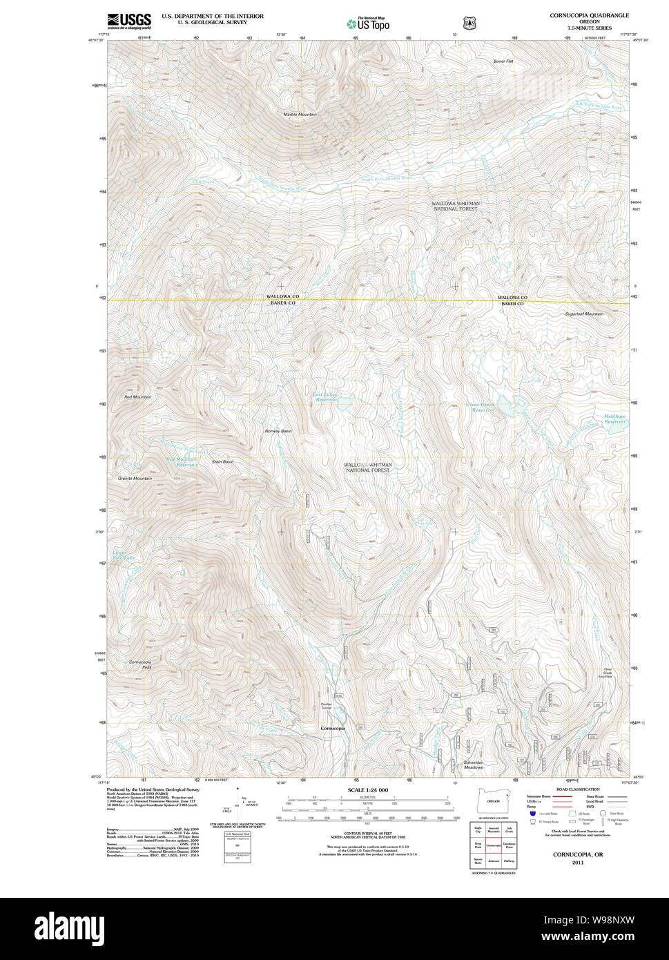 Map of cornucopia hi-res stock photography and images - Alamy