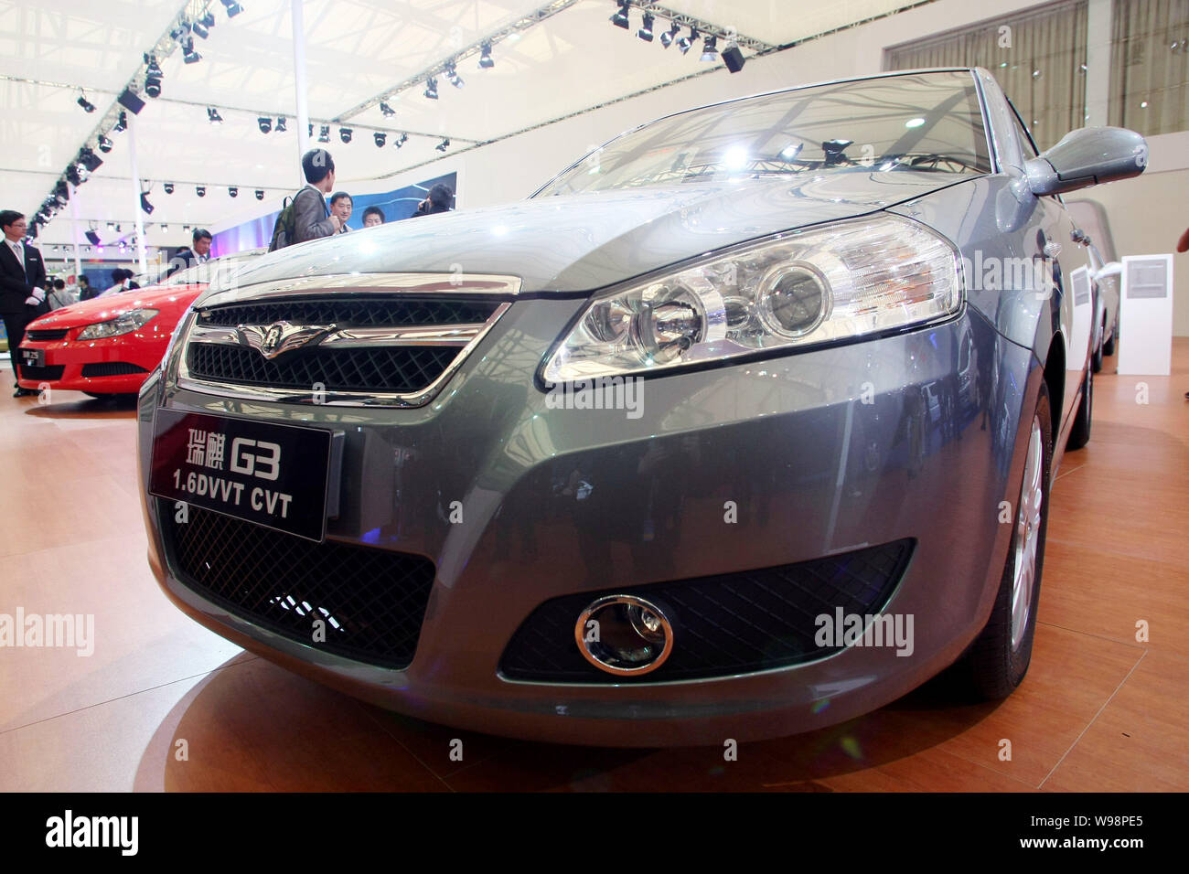 The Chery Riich G3 is seen on display at the 14th Shanghai ...