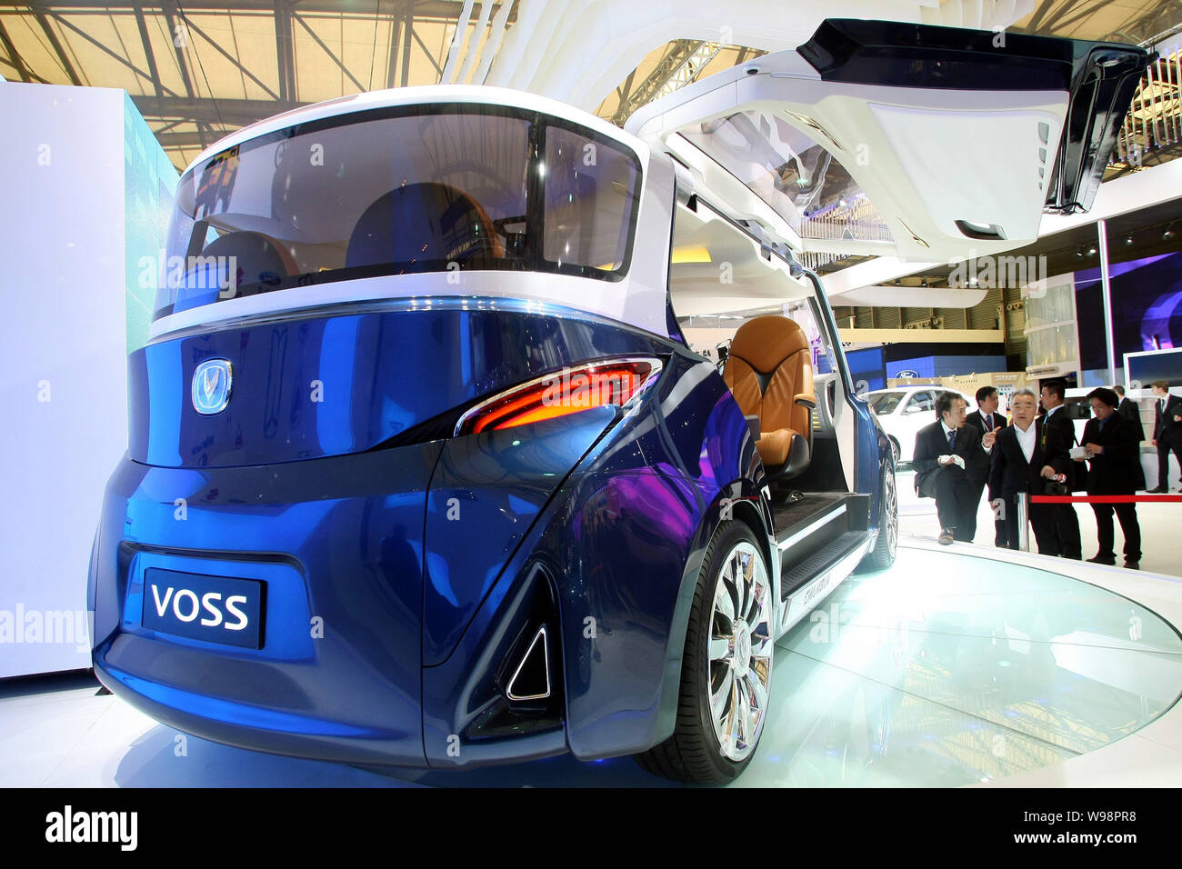 The ChangAn VOSS MPV concept is seen on display at the 14th Shanghai ...