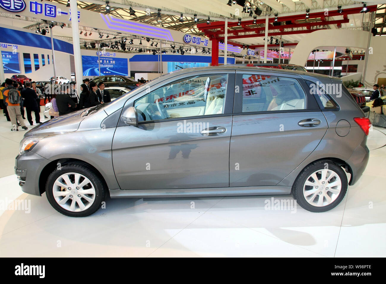 The BAIC BC301 is seen on display at the 14th Shanghai International ...