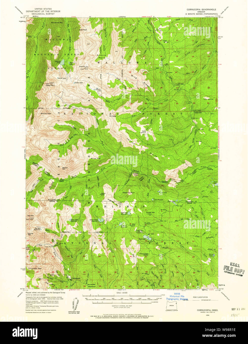 Map of cornucopia hi-res stock photography and images - Alamy