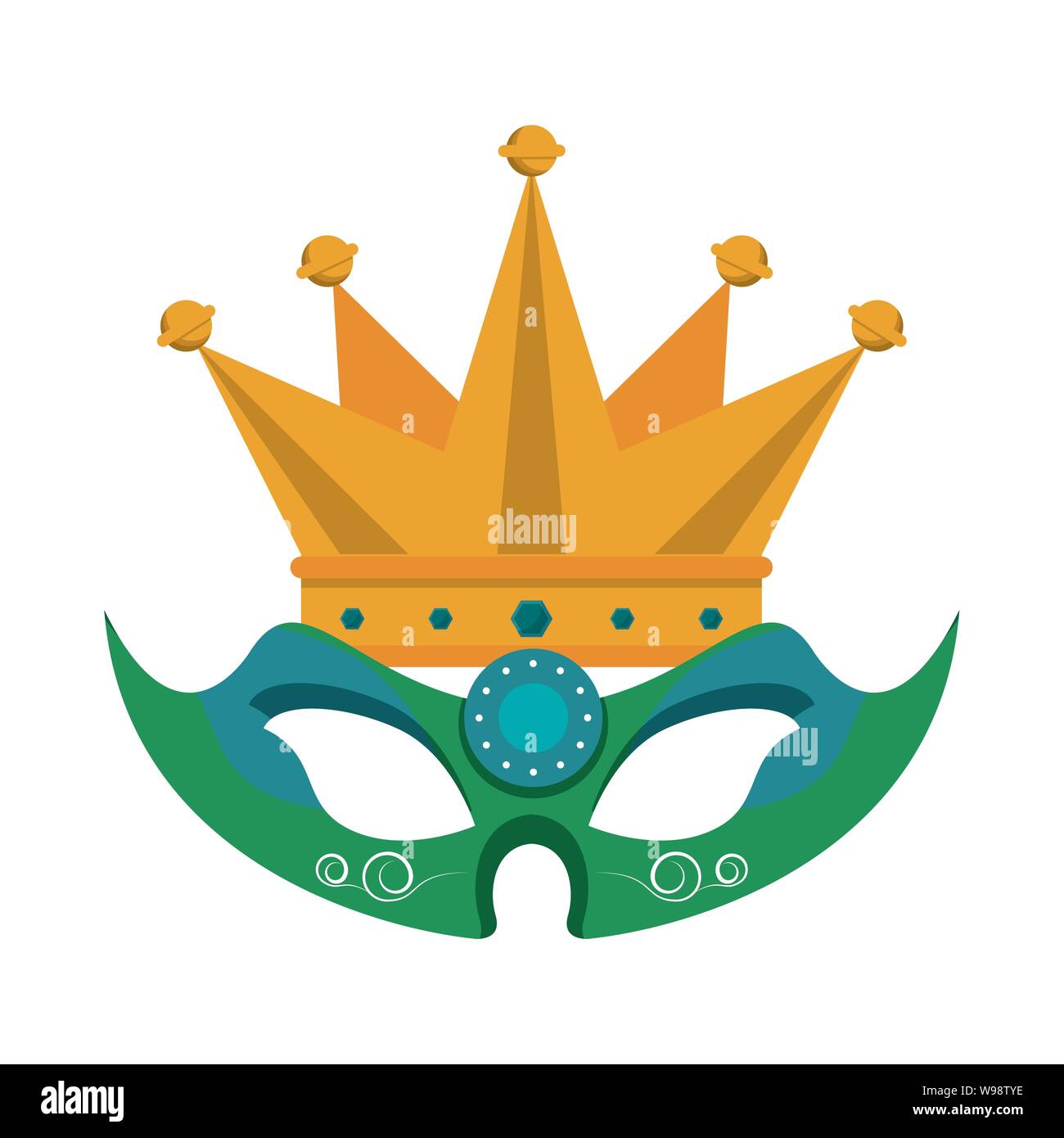 party mask festive celebration cartoon Stock Vector Image & Art - Alamy