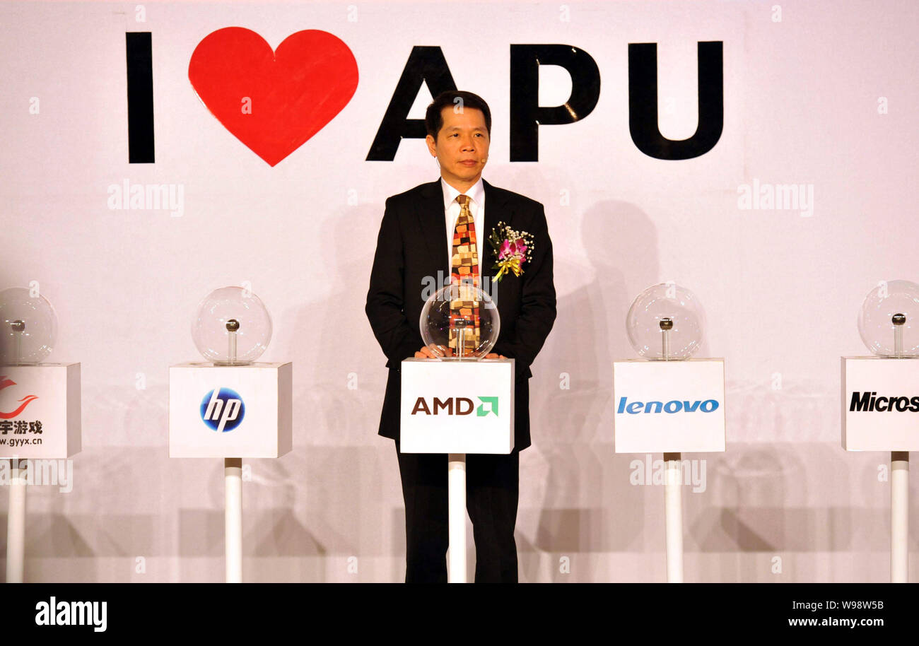 David Tang, Senior Vice President of AMD and President of AMD Greater ...