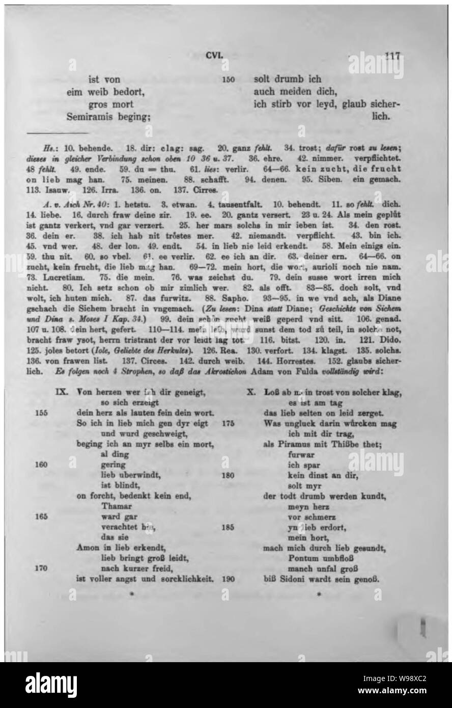 Deutsche Texte des Mittelalters V 136 Stock Photo - Alamy