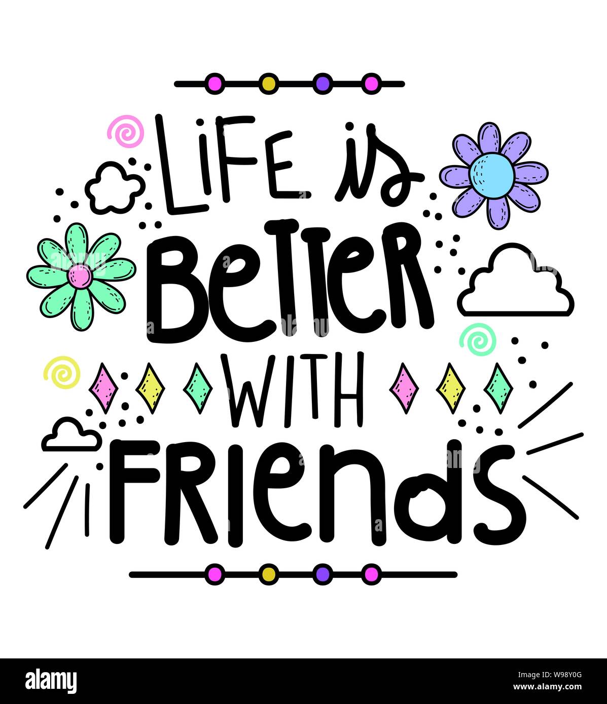 handwritten messages white background design motivational vector ...