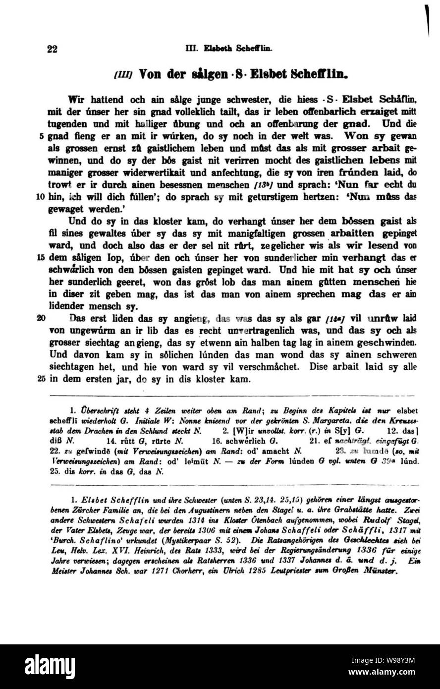 Deutsche Texte des Mittelalters VI 047 Stock Photo - Alamy