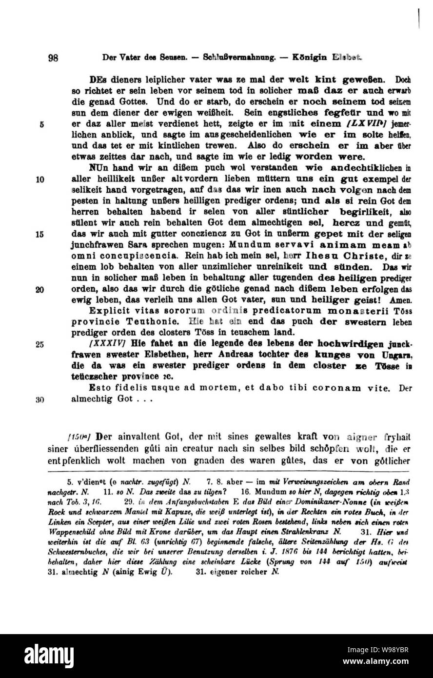 Deutsche Texte des Mittelalters VI 123 Stock Photo - Alamy