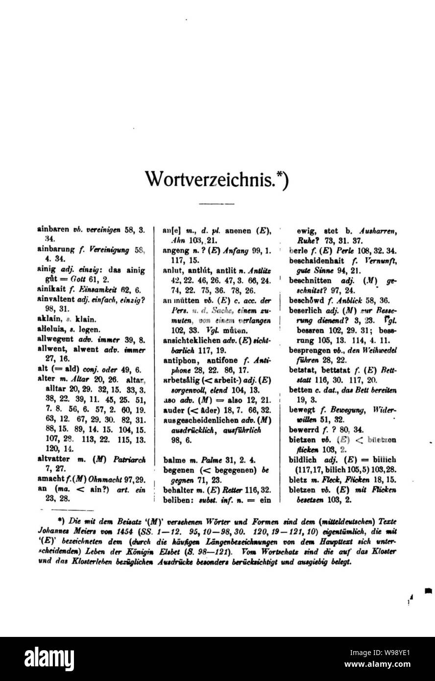 Deutsche Texte des Mittelalters VI 150 Stock Photo - Alamy