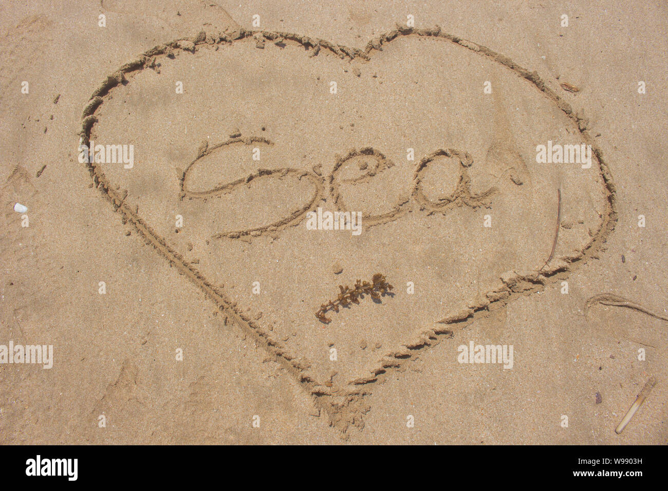 Writing sea hi-res stock photography and images - Alamy