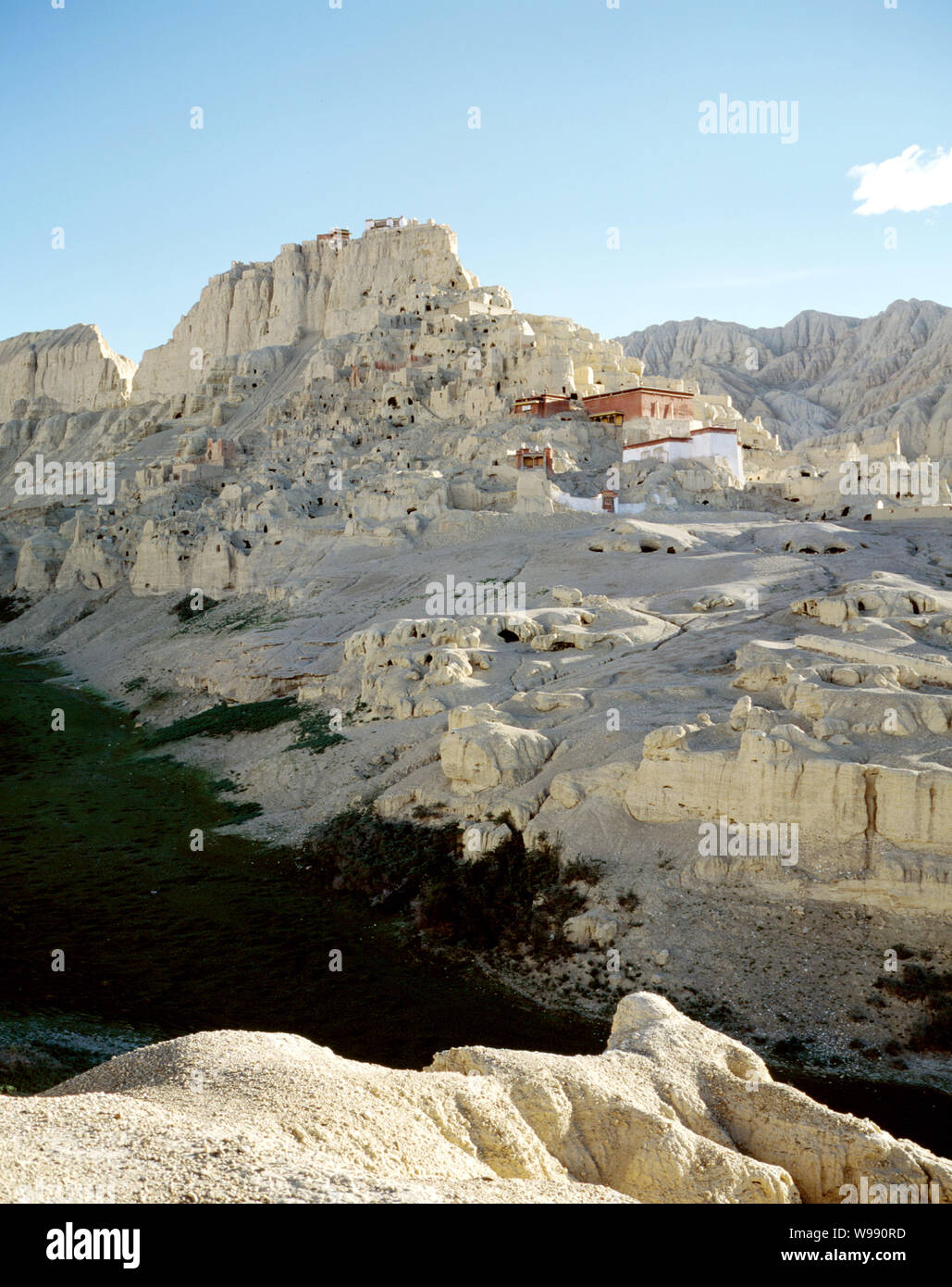 --FILE--This undated file photo shows the landscape of the Guge Dynasty ...