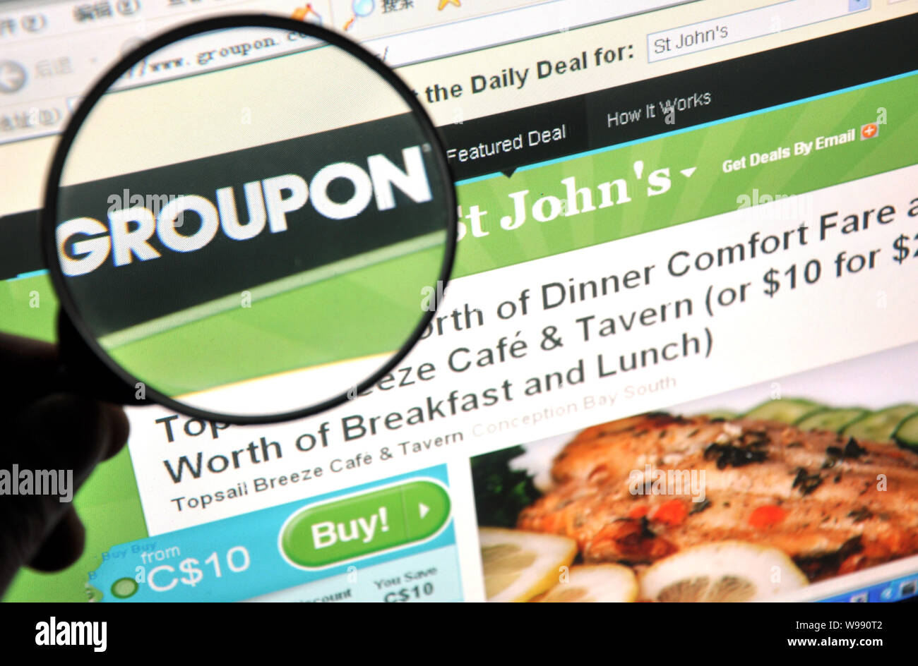 Groupon cn hi-res stock photography and images - Alamy