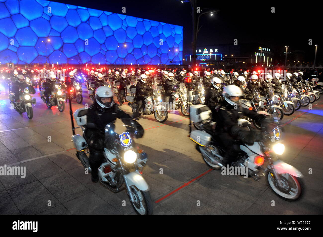Police motorcycle chinese hi-res stock photography and images - Alamy