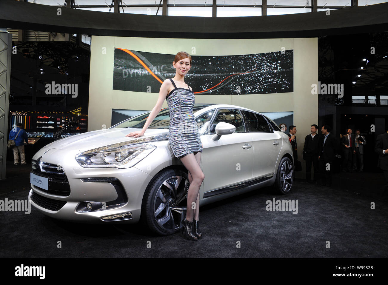 The Citroen DS5 is seen on display at the 14th Shanghai International Automobile Industry ...
