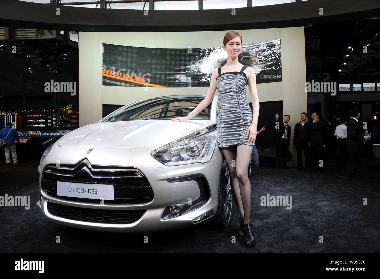The Citroen DS5 is seen on display at the 14th Shanghai International Automobile Industry ...