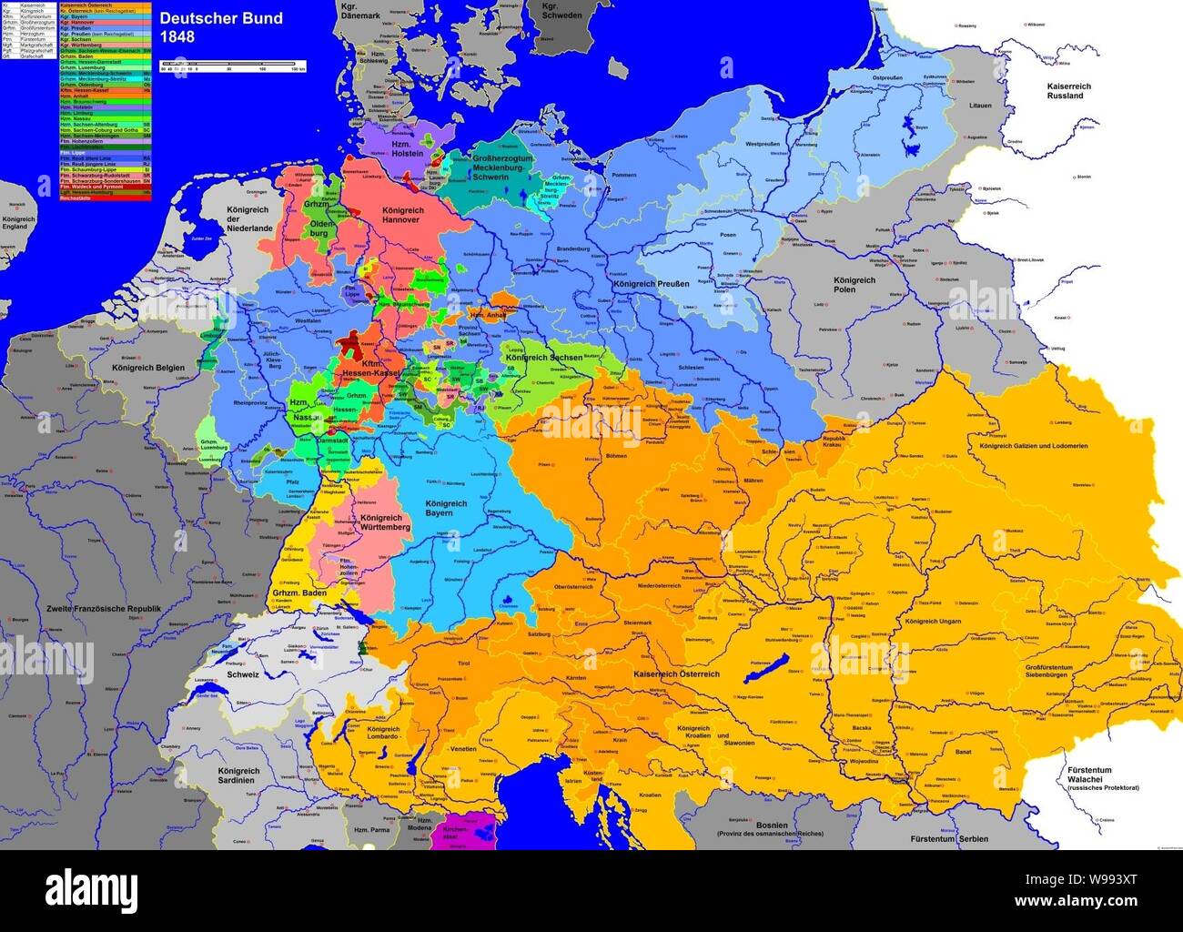 Deutscher bund hi-res stock photography and images - Alamy