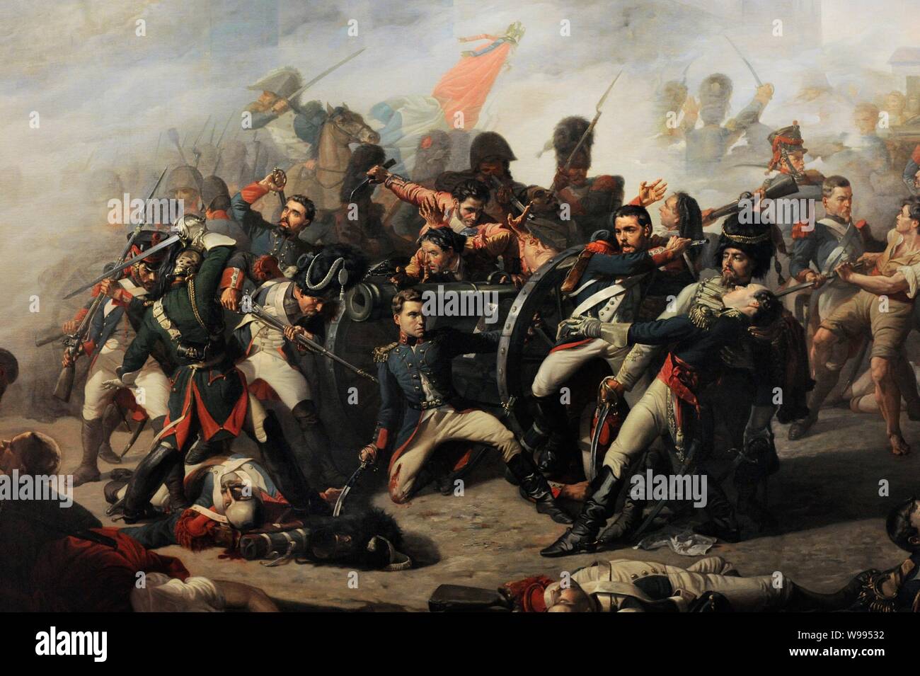 Guerra de la Independencia (1808-1814). 2 de Mayo de 1808. Muerte de Daoíz y defensa del Parque ...