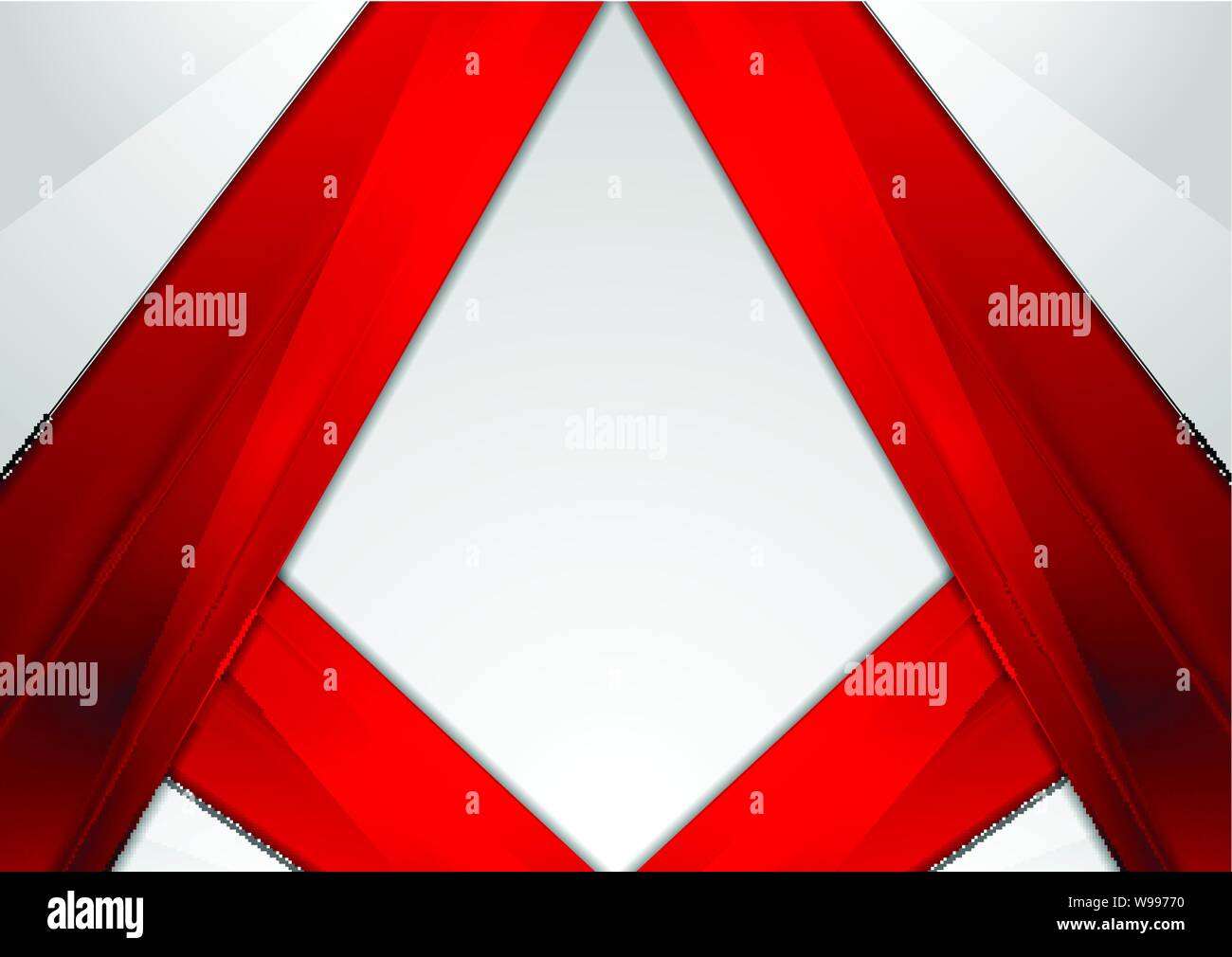 Abstract red modern tech corporate background. Vector graphic design ...