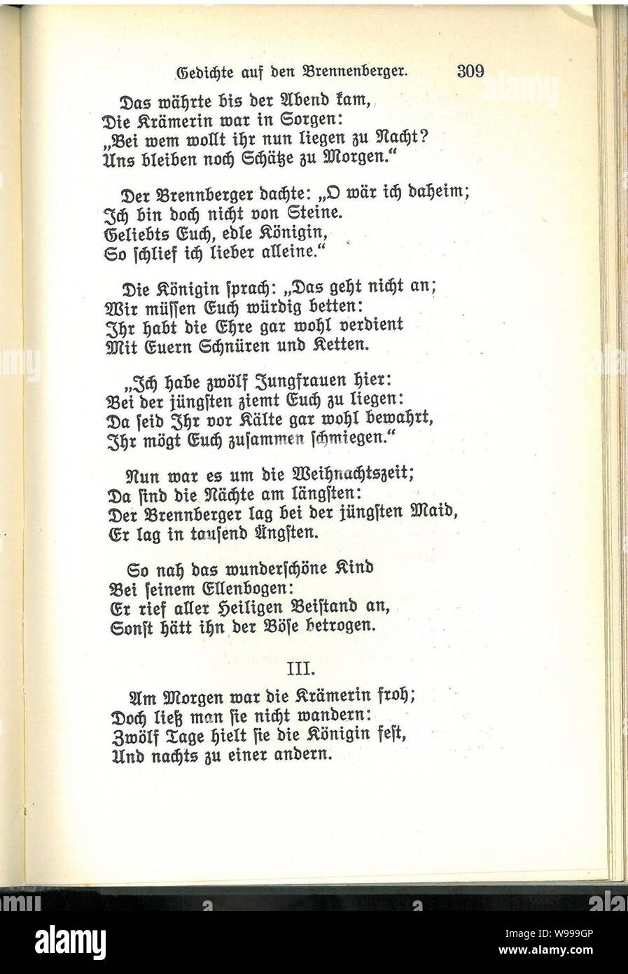Deutscher Minnesang 309 Stock Photo - Alamy