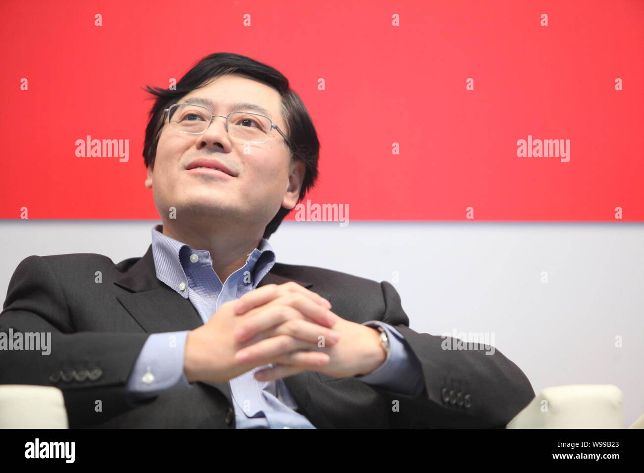 Yang yuanqing chairman lenovo in hi-res stock photography and images ...