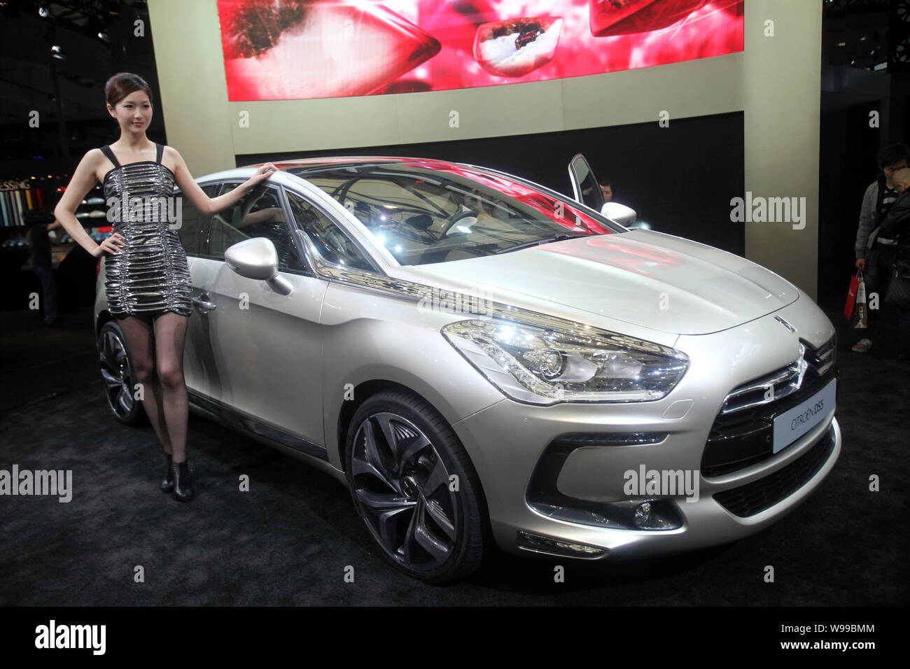 The Citroen DS5 is seen on display at the 14th Shanghai International Automobile Industry ...