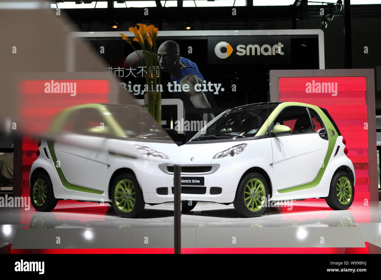 The Smart forspeed EV is seen on display at the 14th Shanghai ...