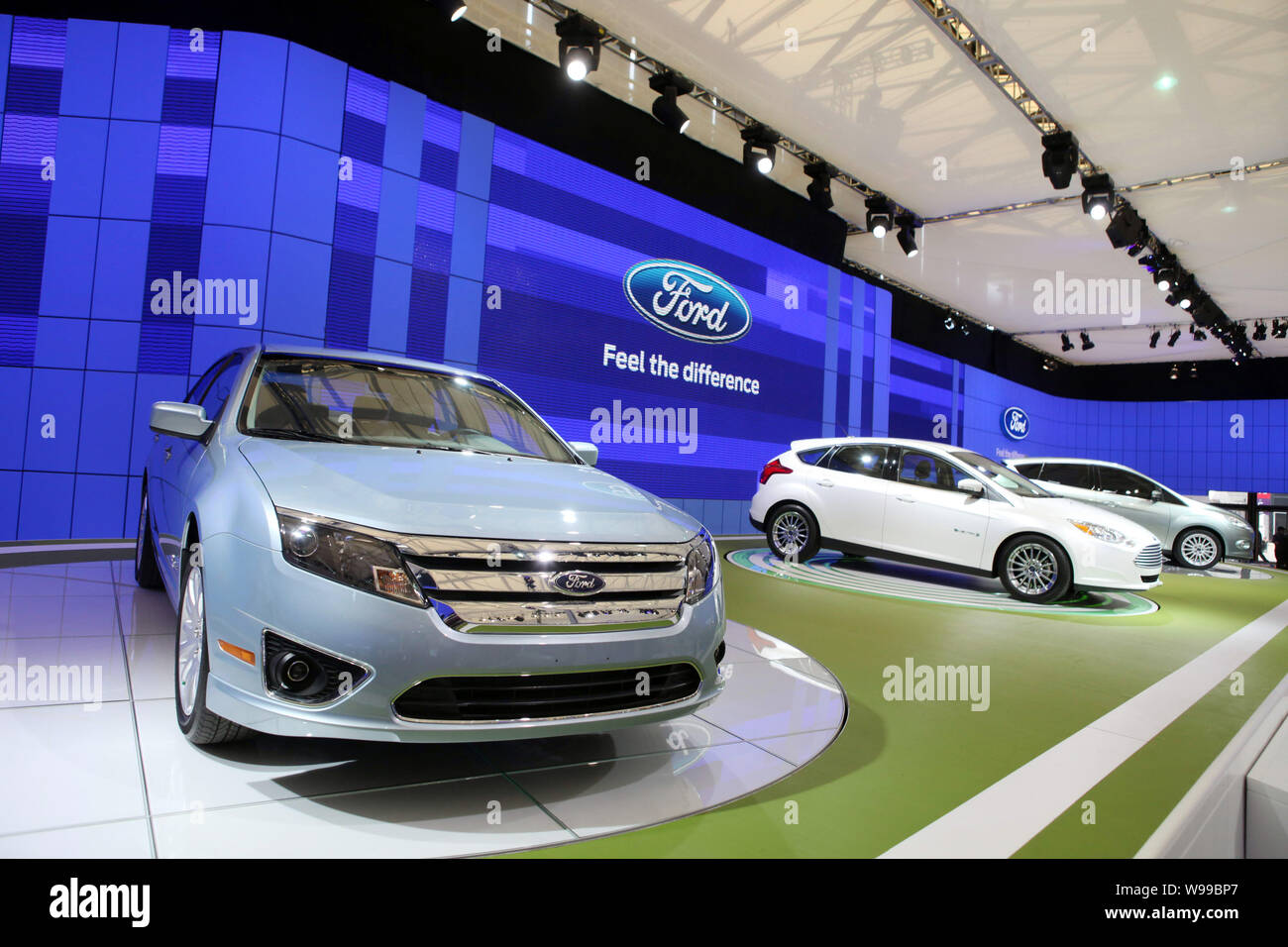 --FILE--Ford cars are displayed at the Shanghai Auto Show in Shanghai ...