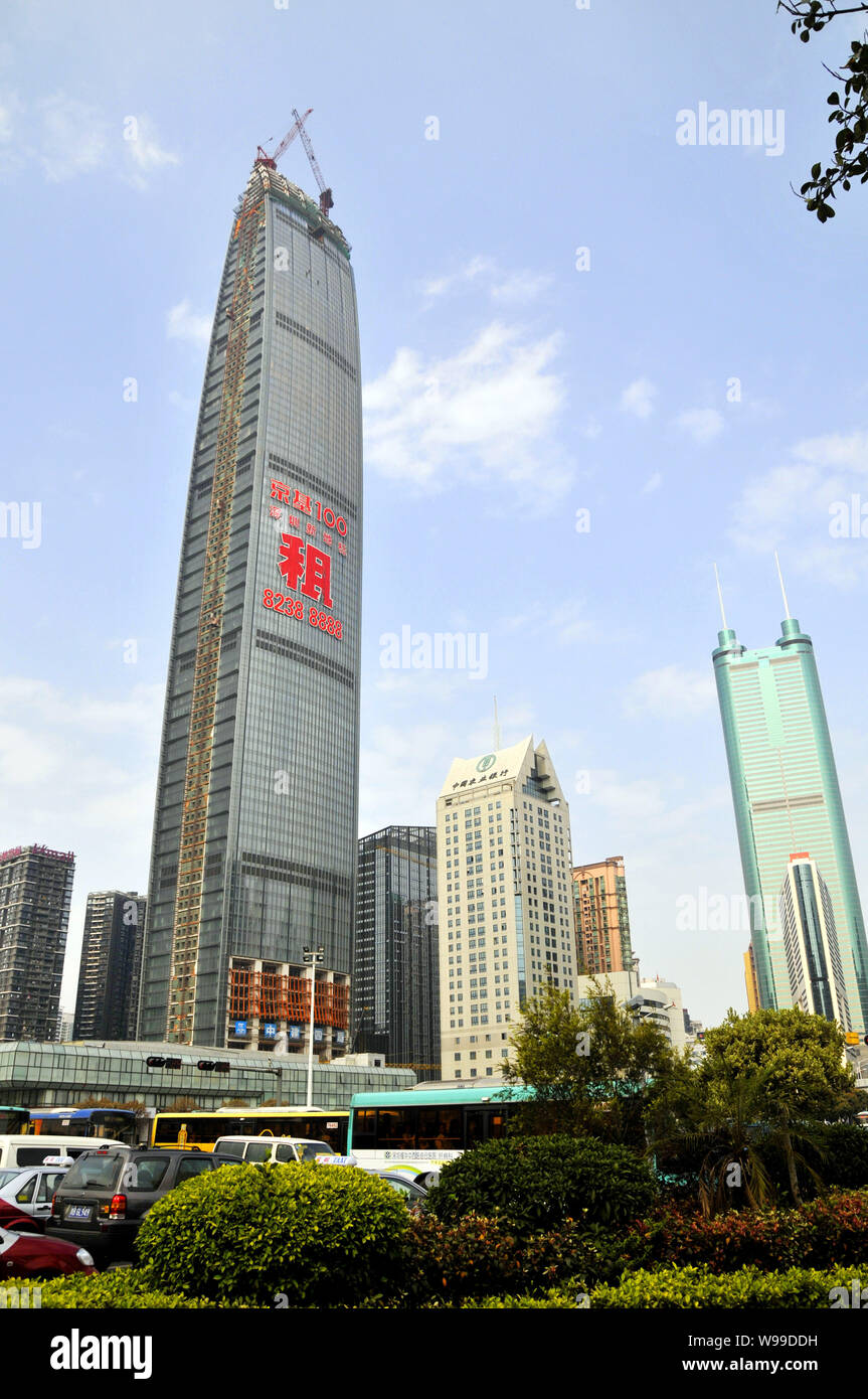 The Kingkey 100, formerly called the KingKey Finance Center Plaza, is ...