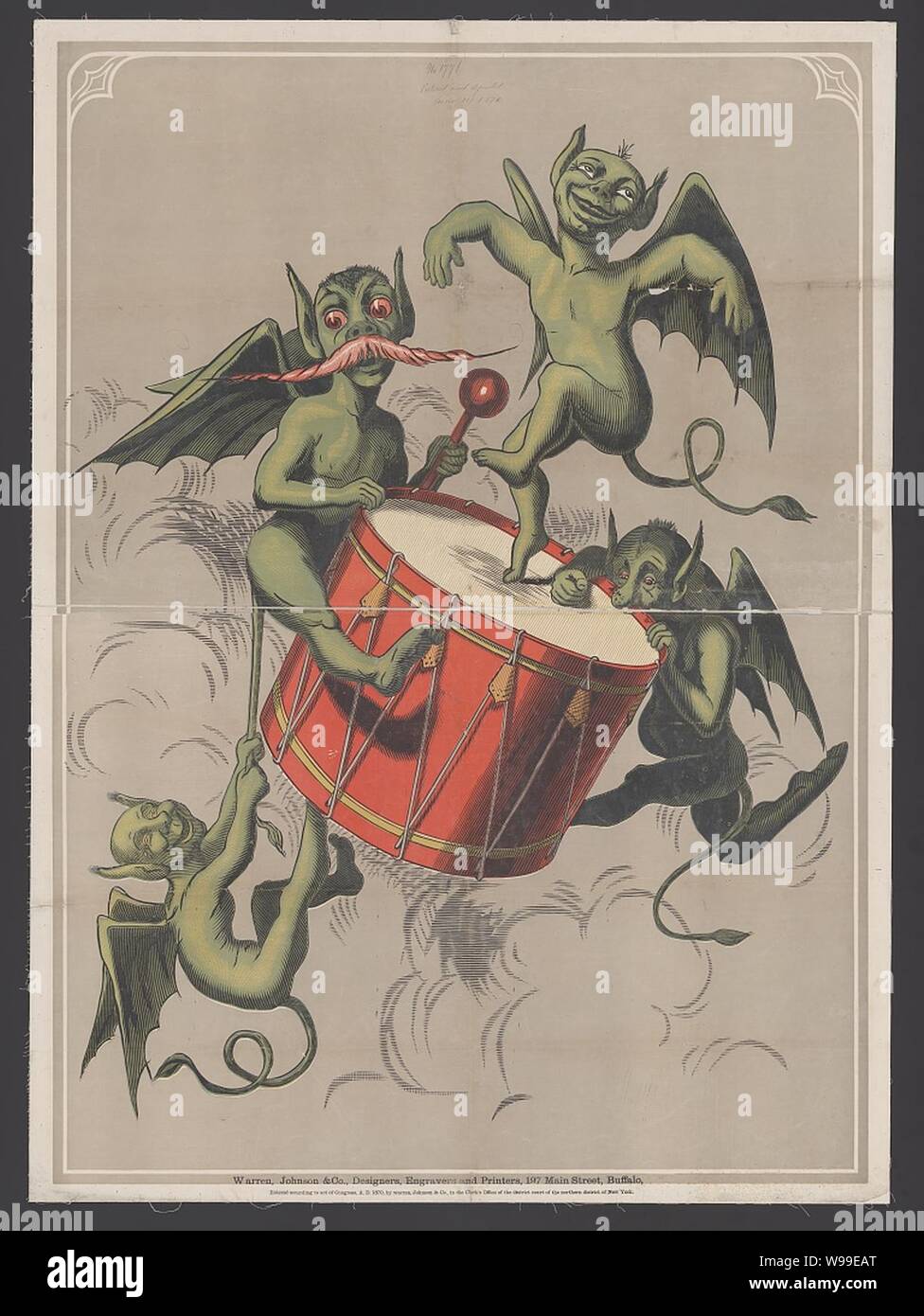 Devilish art hi-res stock photography and images - Alamy
