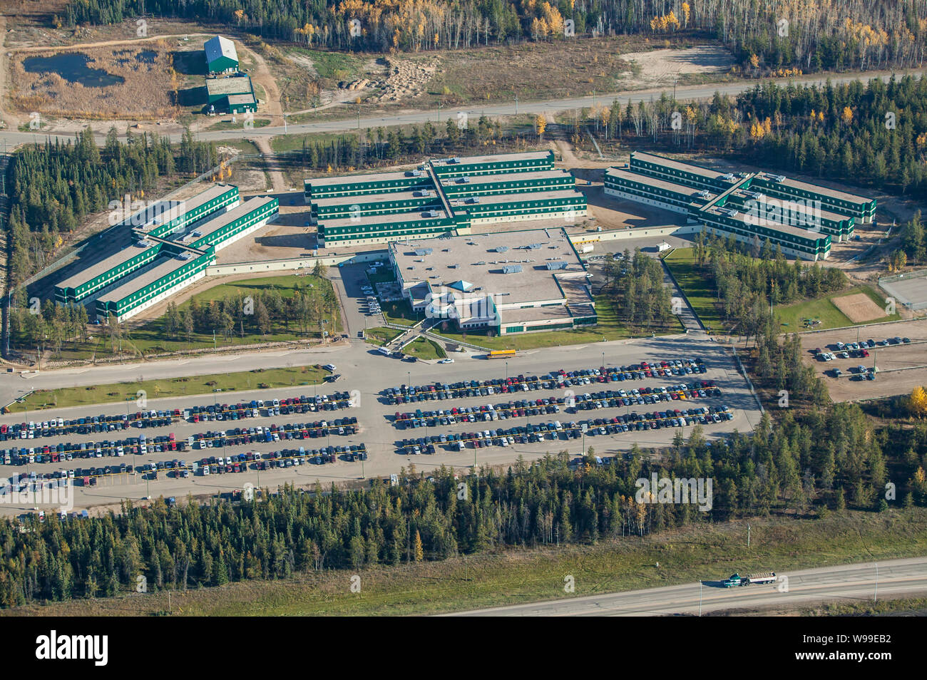Civeo Borealis Lodge housing oil sands workers at the Suncor operation ...
