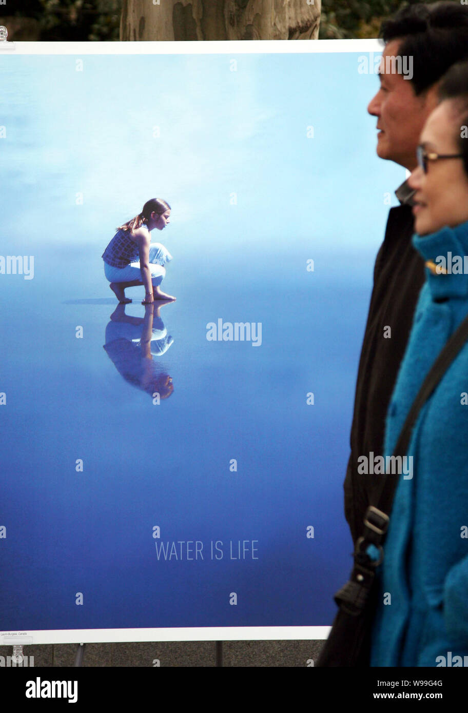 Saving water poster hi-res stock photography and images - Alamy