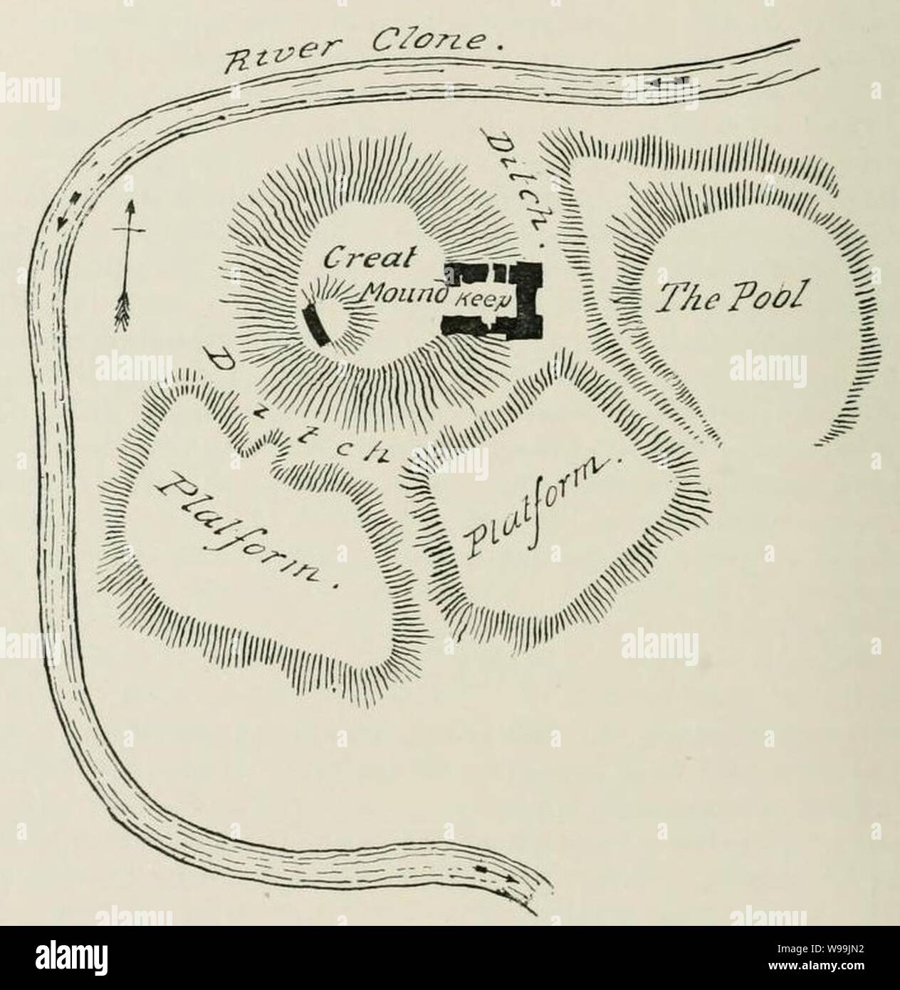 Castle diagram hi-res stock photography and images - Alamy