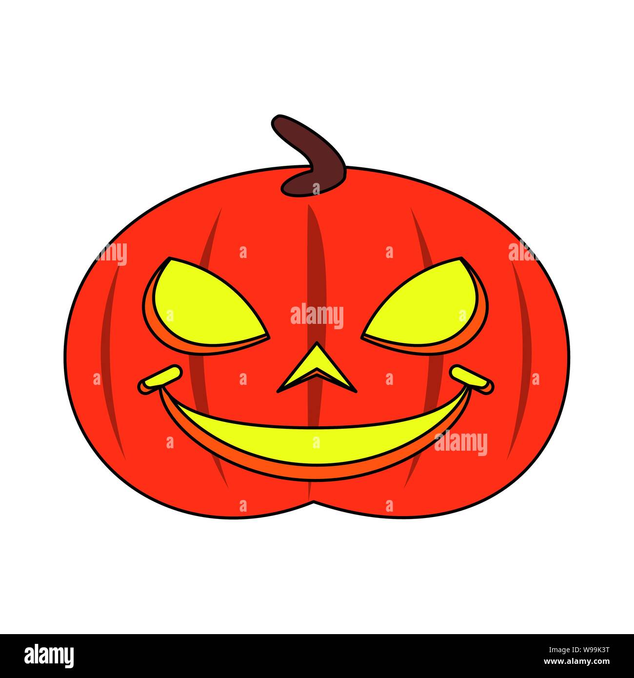 halloween october scary celebration cartoon Stock Vector Image & Art ...