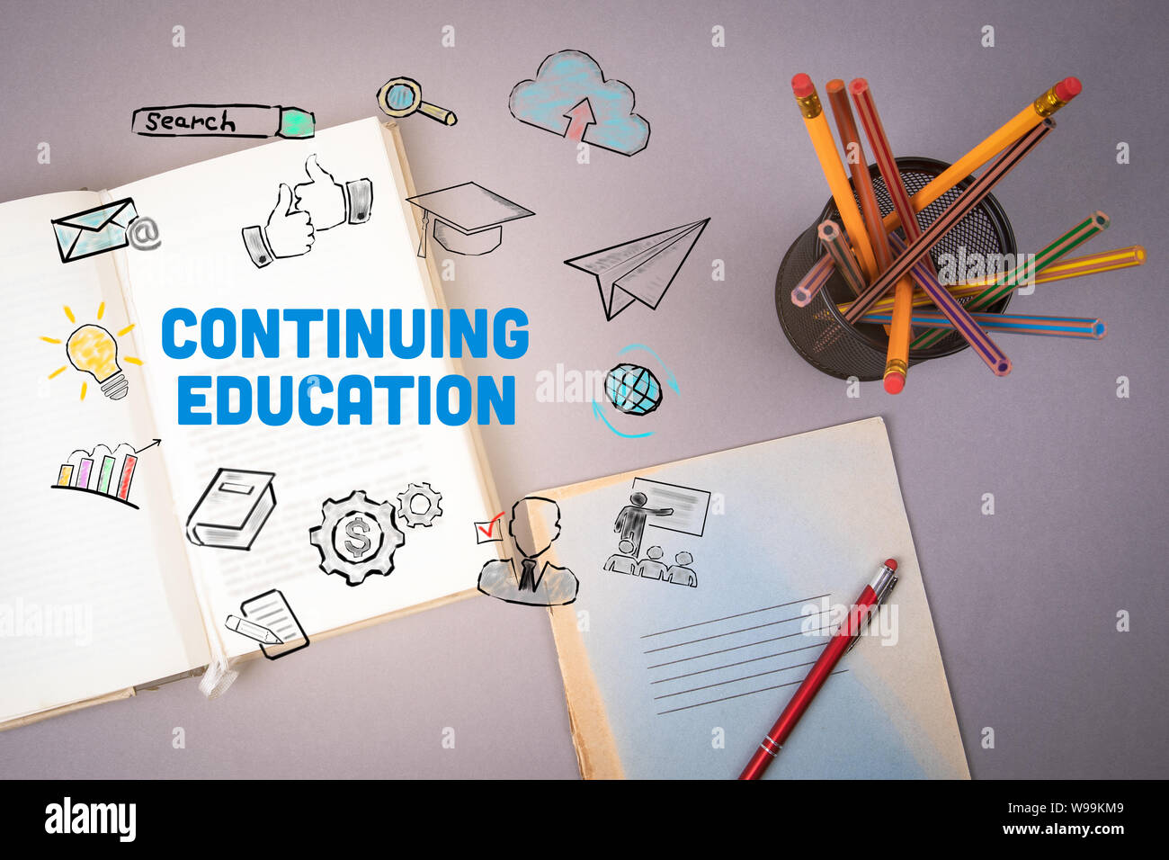 Continuing Education concept Stock Photo - Alamy