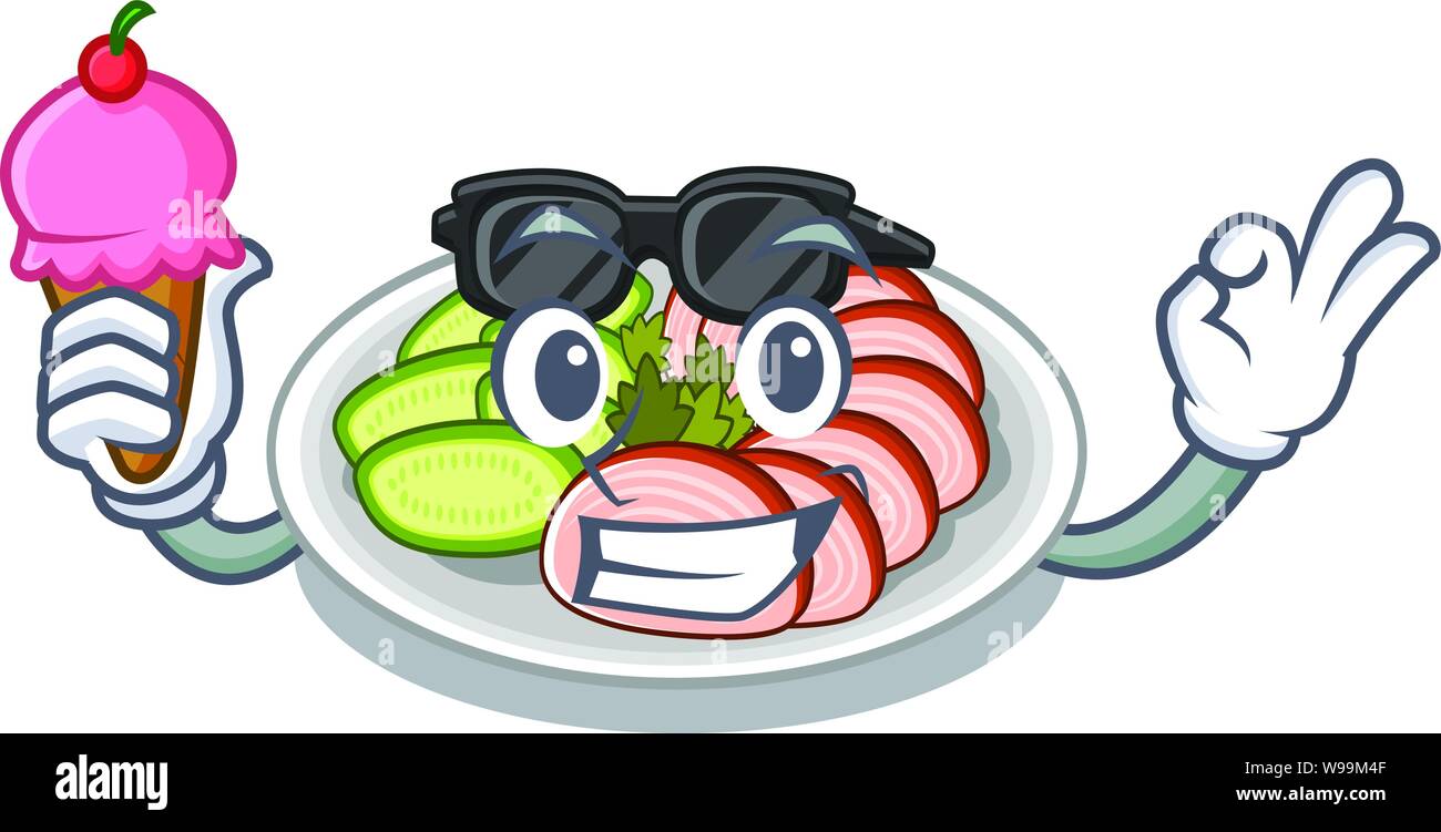 Ice cream duck Stock Vector Images - Alamy