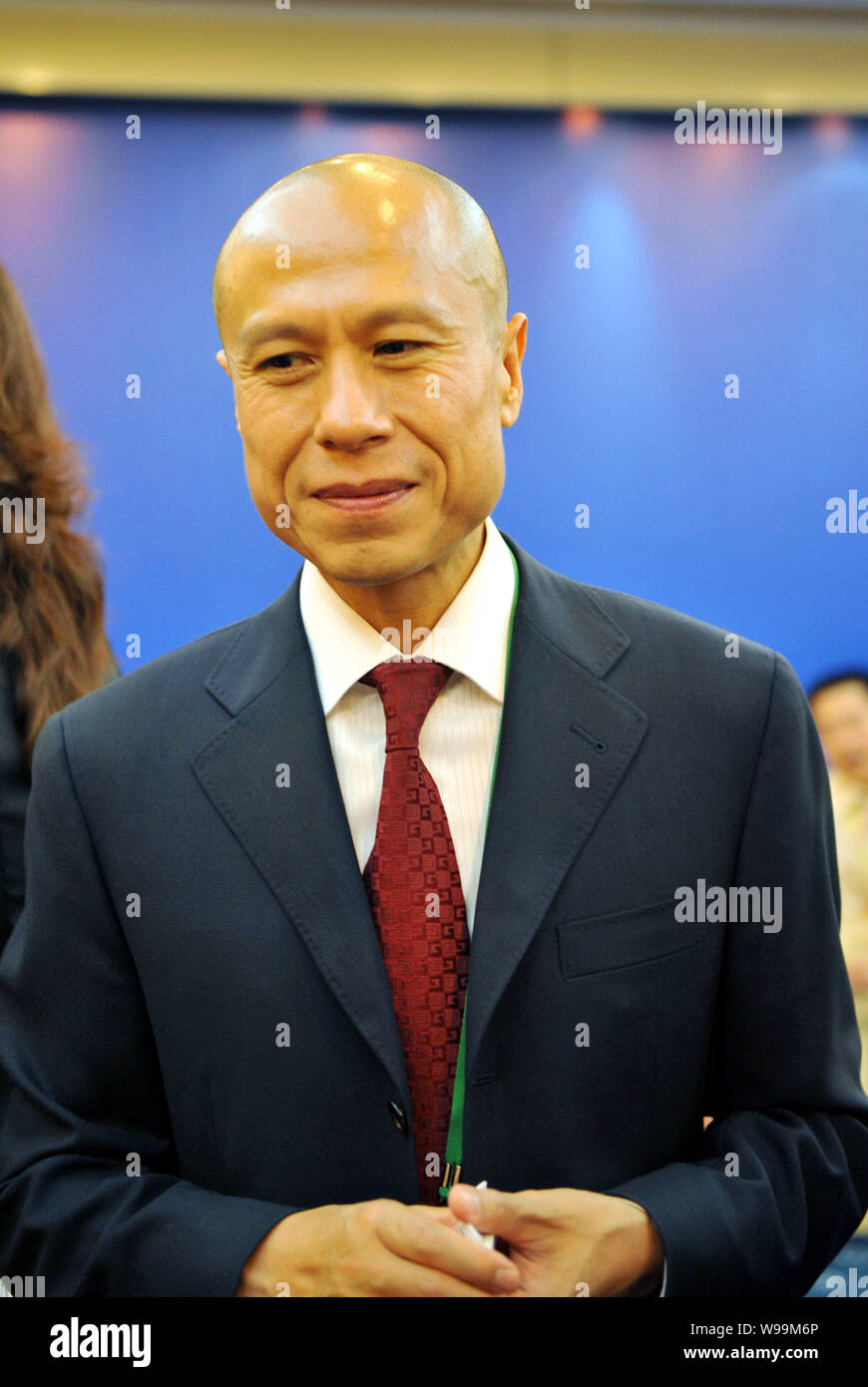 --FILE--Ed Chan, President and CEO of Wal-Mart China, attends a sub ...