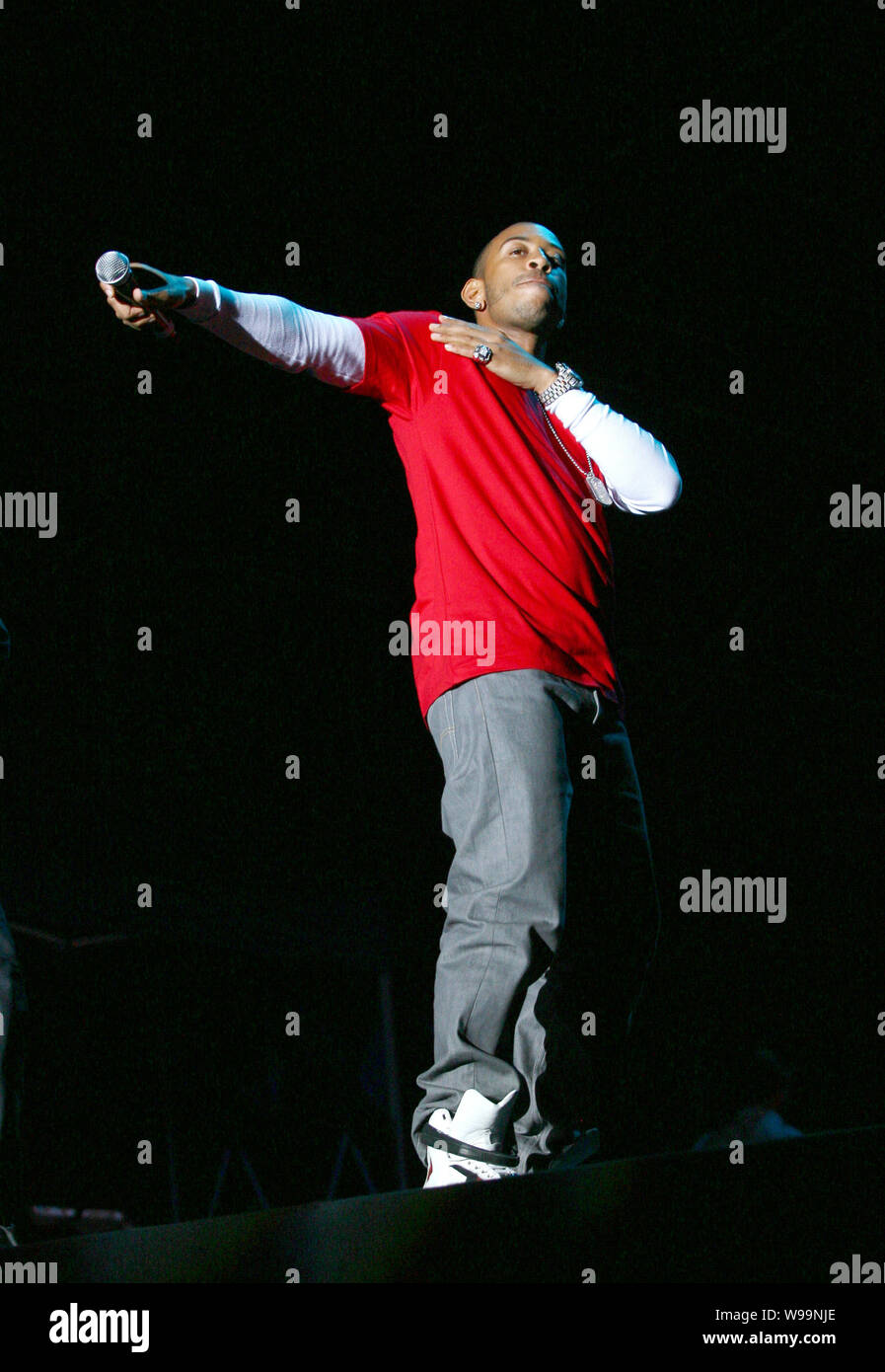 US rapper and actor Christopher Brian Bridges, better known as Ludacris ...