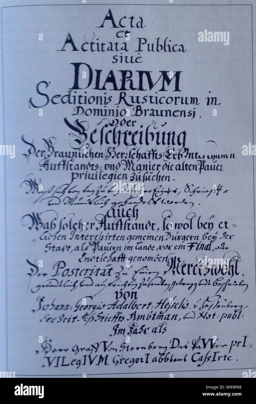 Diarium hi-res stock photography and images - Alamy