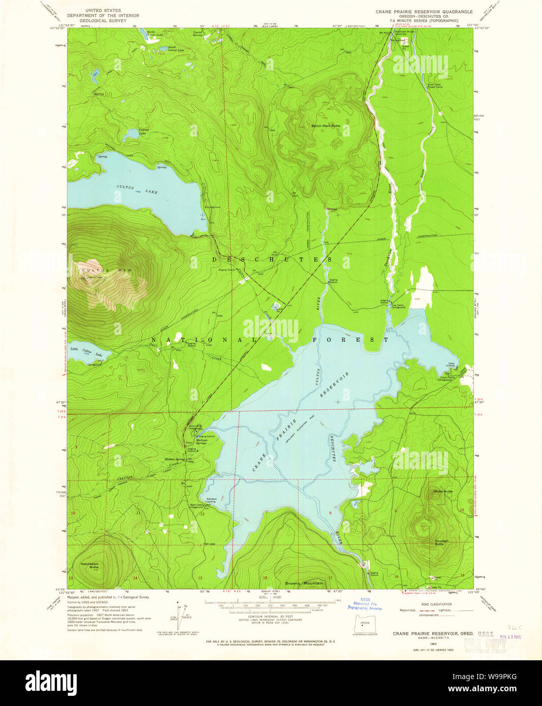 Map of crane oregon hi-res stock photography and images - Alamy
