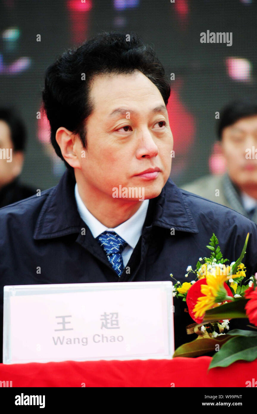 Wang Chao, Vice Minister of Commerce of China, attends the groundbreaking ceremony for the Sino ...