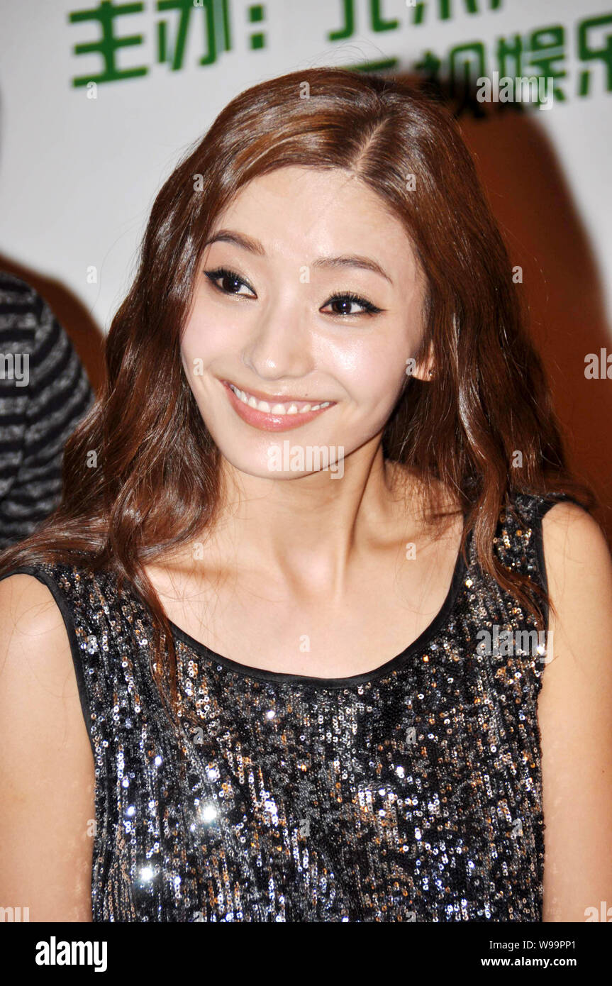 South Korean actress Han Chae-young attends a press conference for the ...