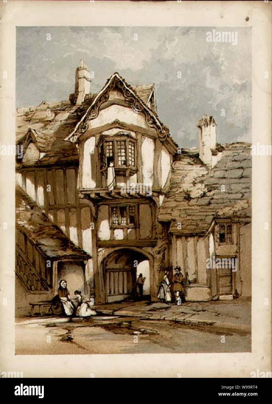 Dibdin guide from his book a hospital Stock Photo - Alamy