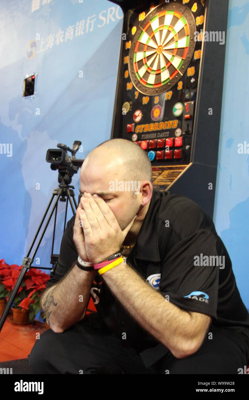A player of America reacts during the final match against Japan in IDF ...