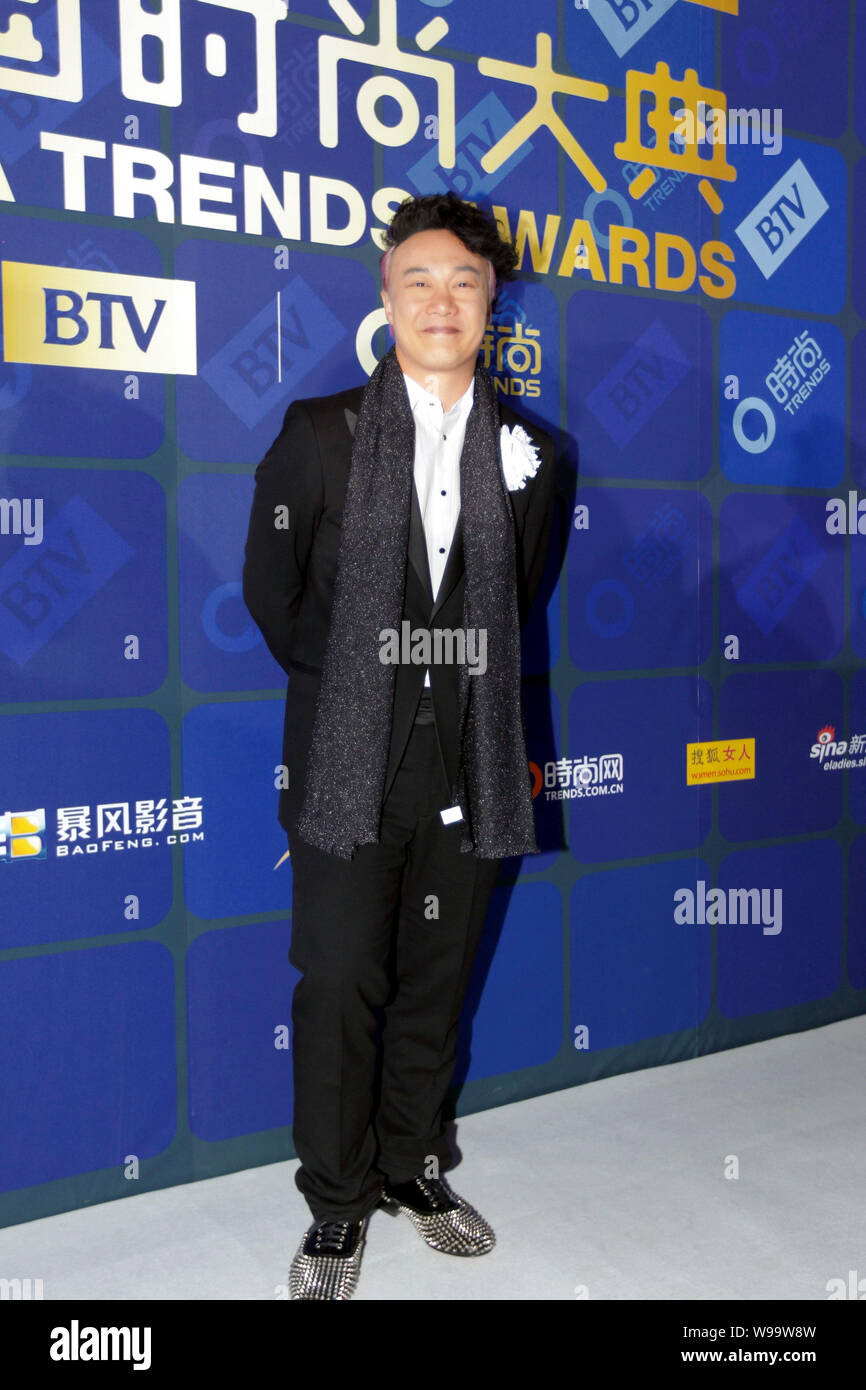 Hong Kong singer and actor Eason Chan Yik-shun attends the 2011 China ...