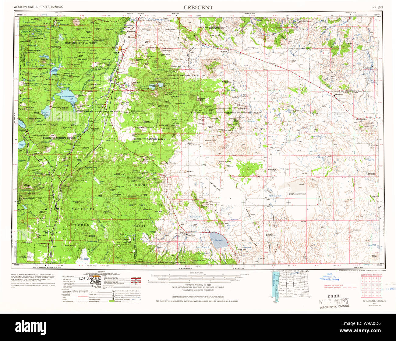 1955 map Cut Out Stock Images & Pictures - Alamy