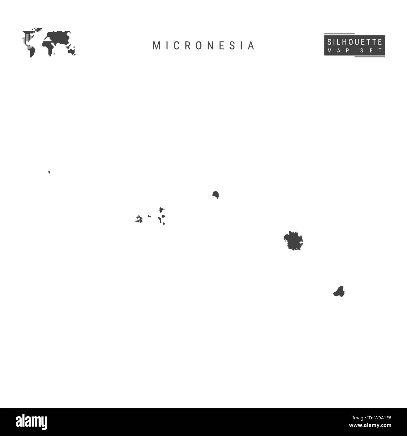 Micronesia Map Stock Photos & Micronesia Map Stock Images - Alamy