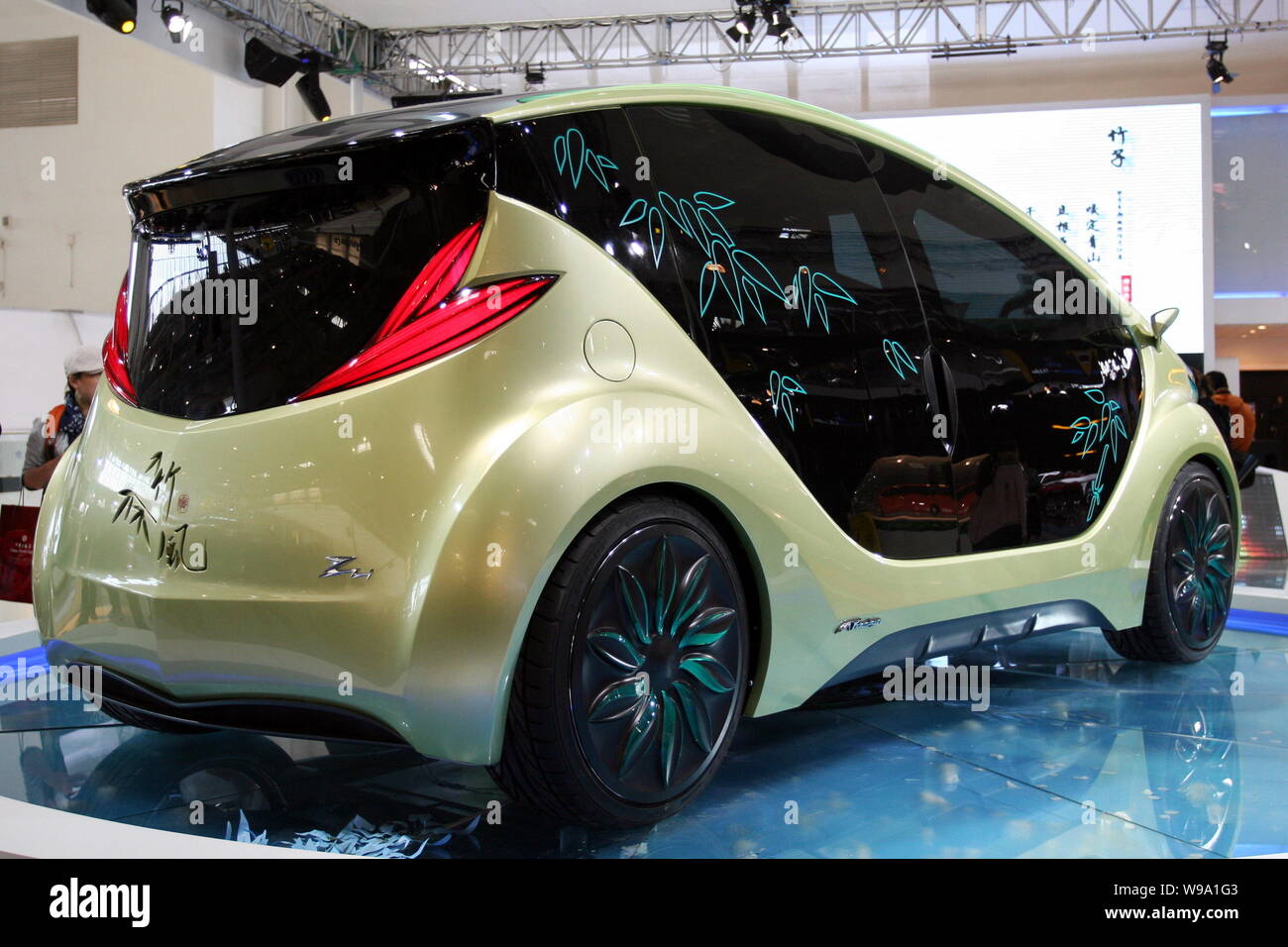 The IAT Zhu Feng (Bamboo Wind) EV Concept is displayed at the 11th ...
