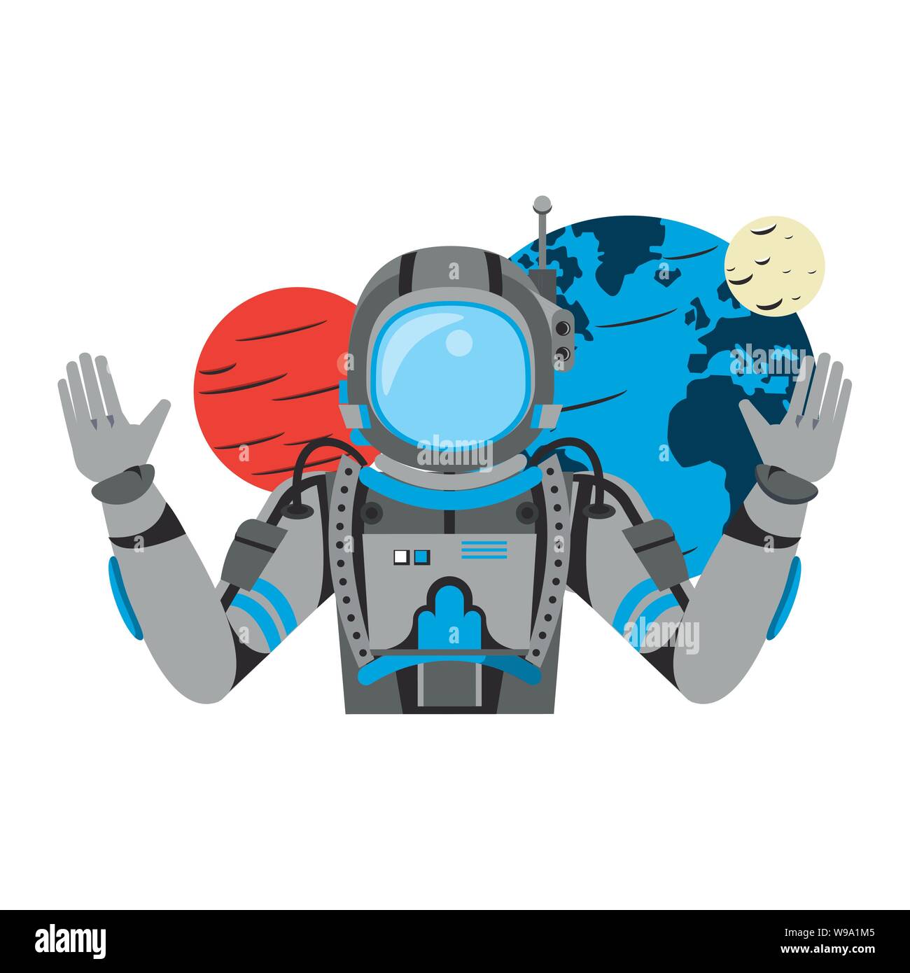 universe space galaxy astronomy cartoon Stock Vector Image & Art - Alamy