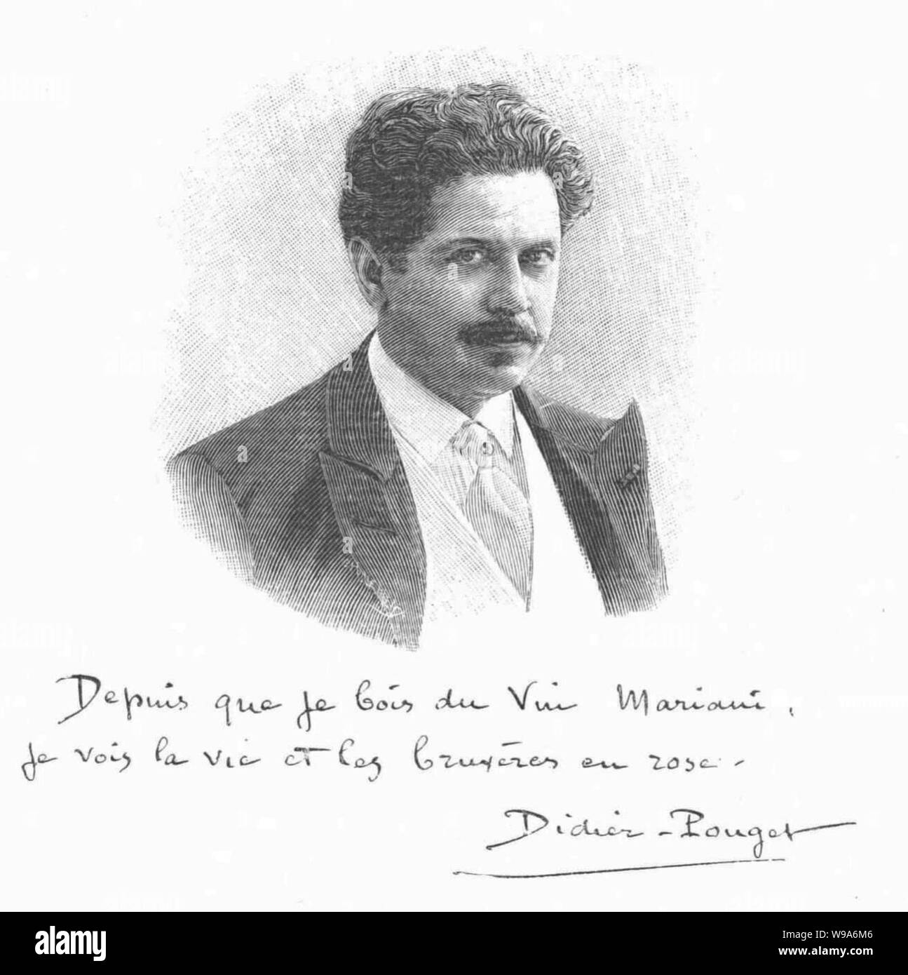 William Didier-Pouget, 1906 engraving Stock Photo - Alamy