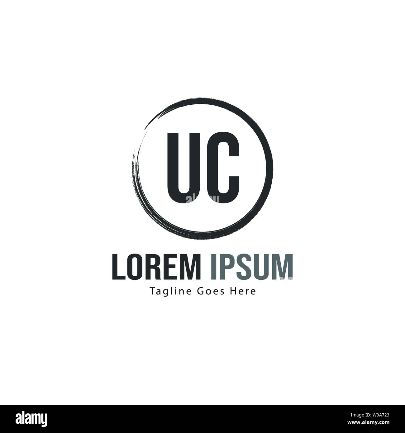 UC Letter Logo Design. Creative Modern UC Letters Icon Illustration ...